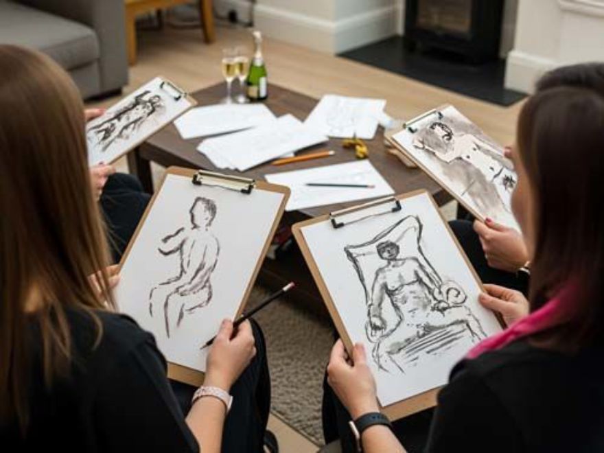 Mobile Life Drawing & Butler | Life Drawing Parties